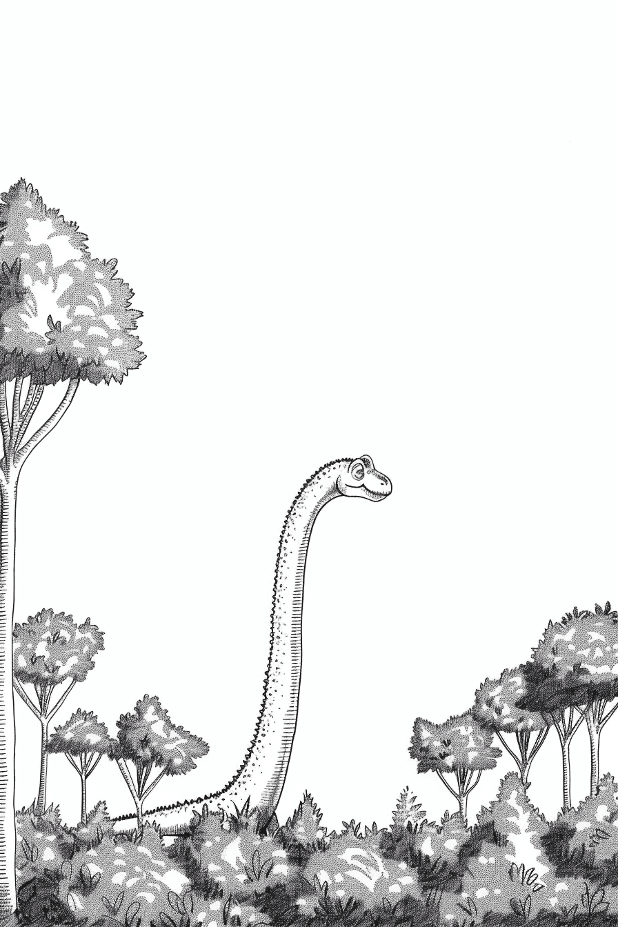Brachiosaurus Ausmalbilder: Tolle Dinosaurier Malvorlagen für dich ...